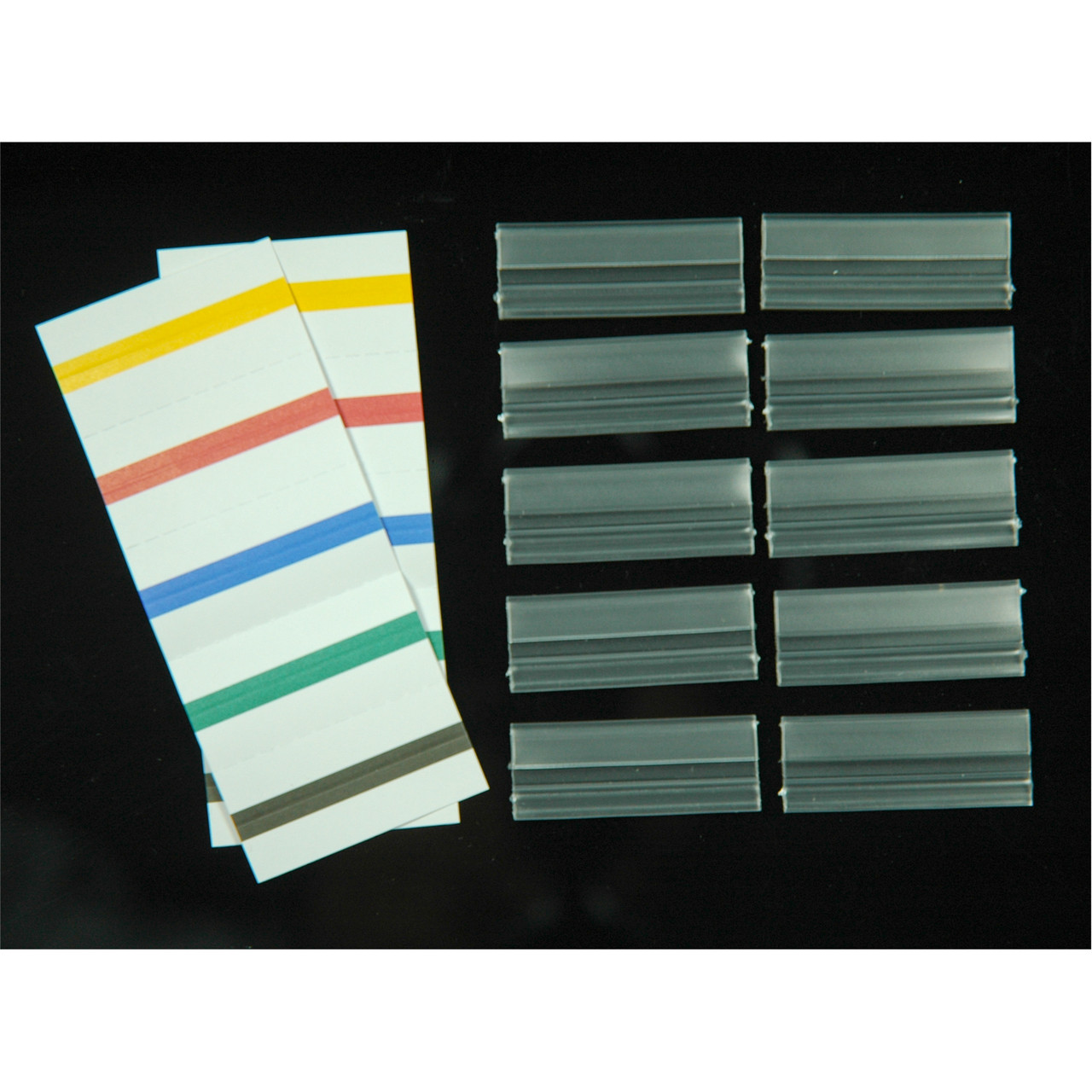 Tarifold A003 Clip-On Index Tabs & Inserts, Pack of 10 | Nordisco.com