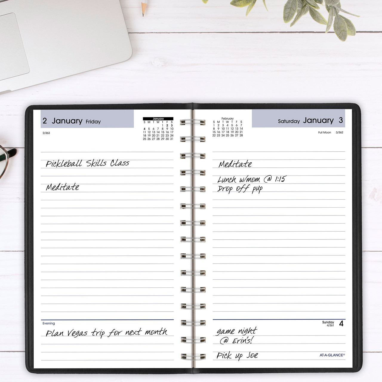 2026 At-A-Glance DayMinder SK46-00 Daily Planner, 5 x 8" | Nordisco.com