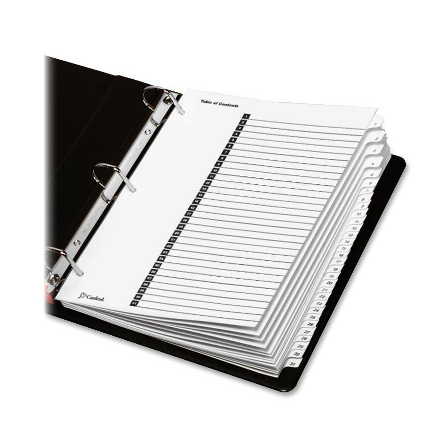 Cardinal 60113CB OneStep Daily Index System | Nordisco.com