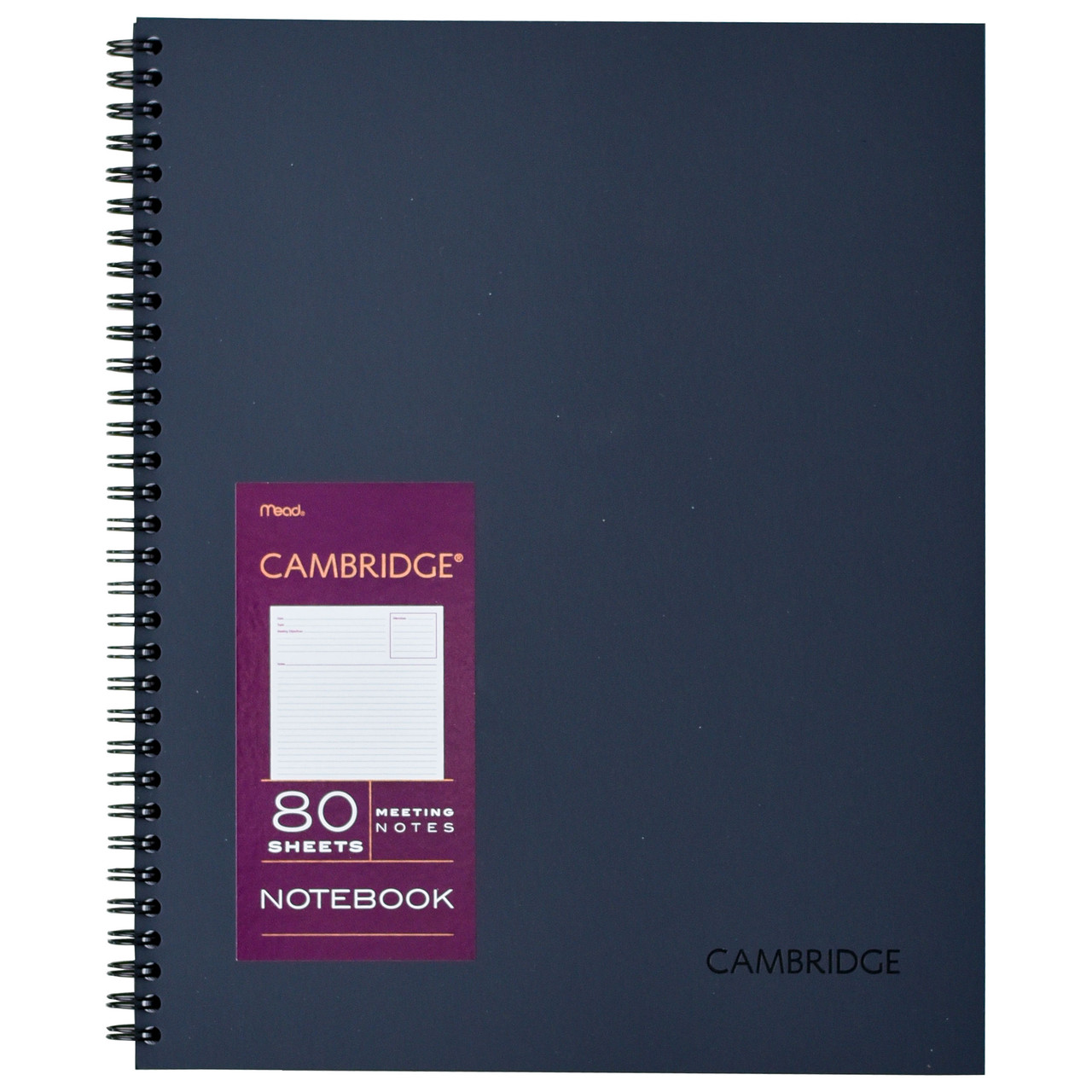 Cambridge 06132 Meeting Notes Notebook, 8-1/4 x 11", 80 Sheets ...