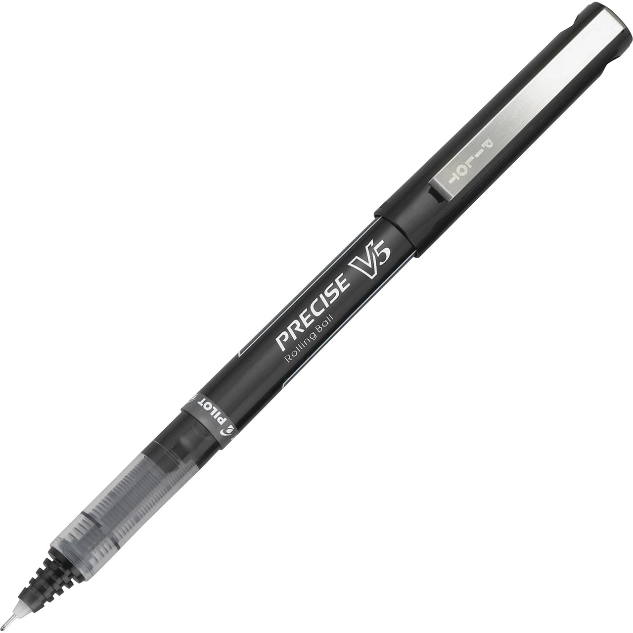 Pilot Precise V5 35334 PV5-BLK, Black Ink Rolling Ball Pen, 0.5mm Extra ...