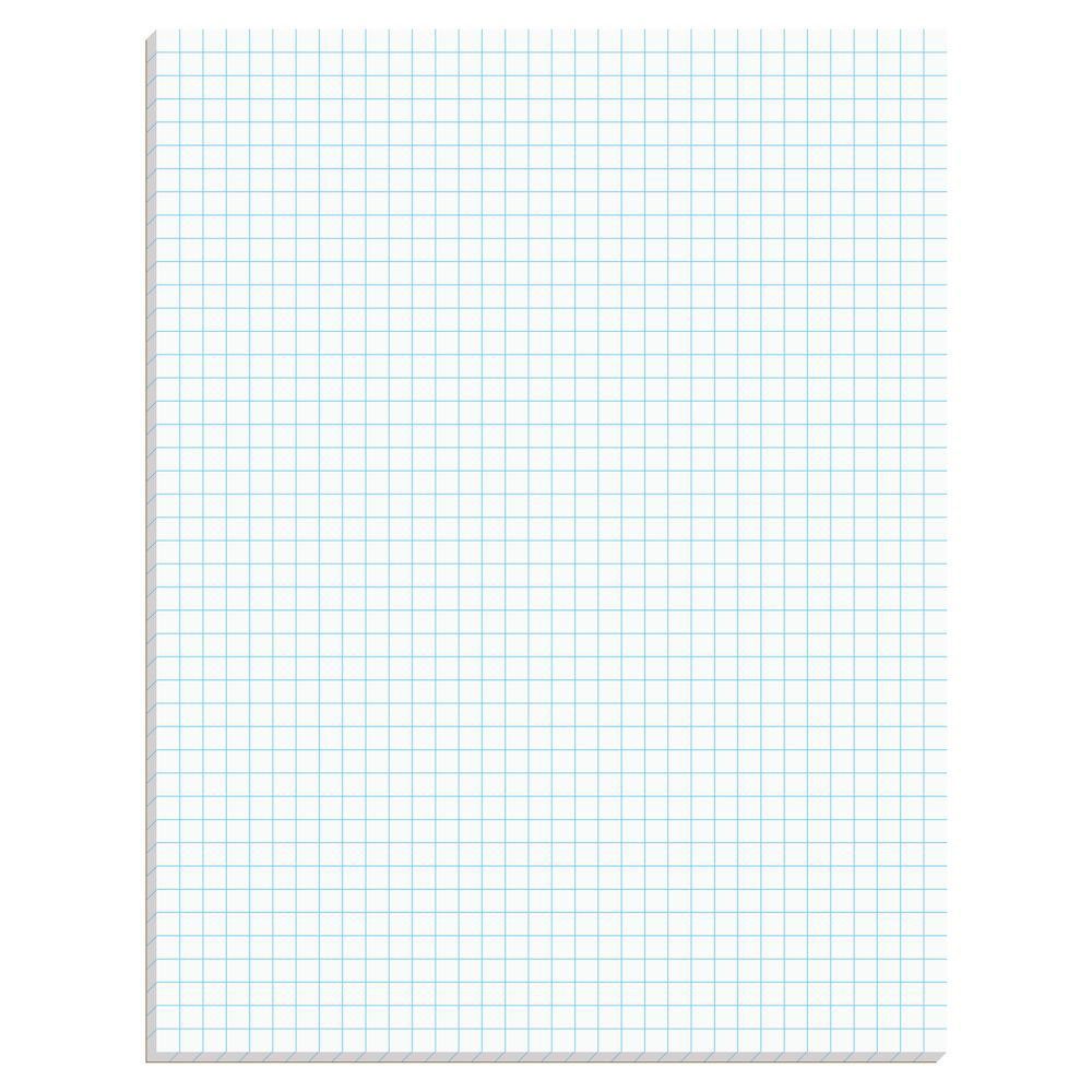 Ampad 22-000 Graph Pad, 4 x 4 Quad Ruled, 8-1/2 x 11", 50 Sheets ...