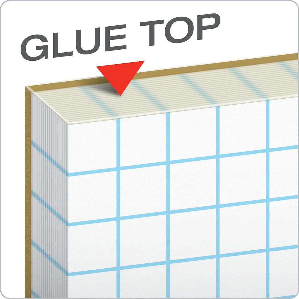 Ampad 22-000 Graph Pad, 4 x 4 Quad Ruled, 8-1/2 x 11", 50 Sheets ...
