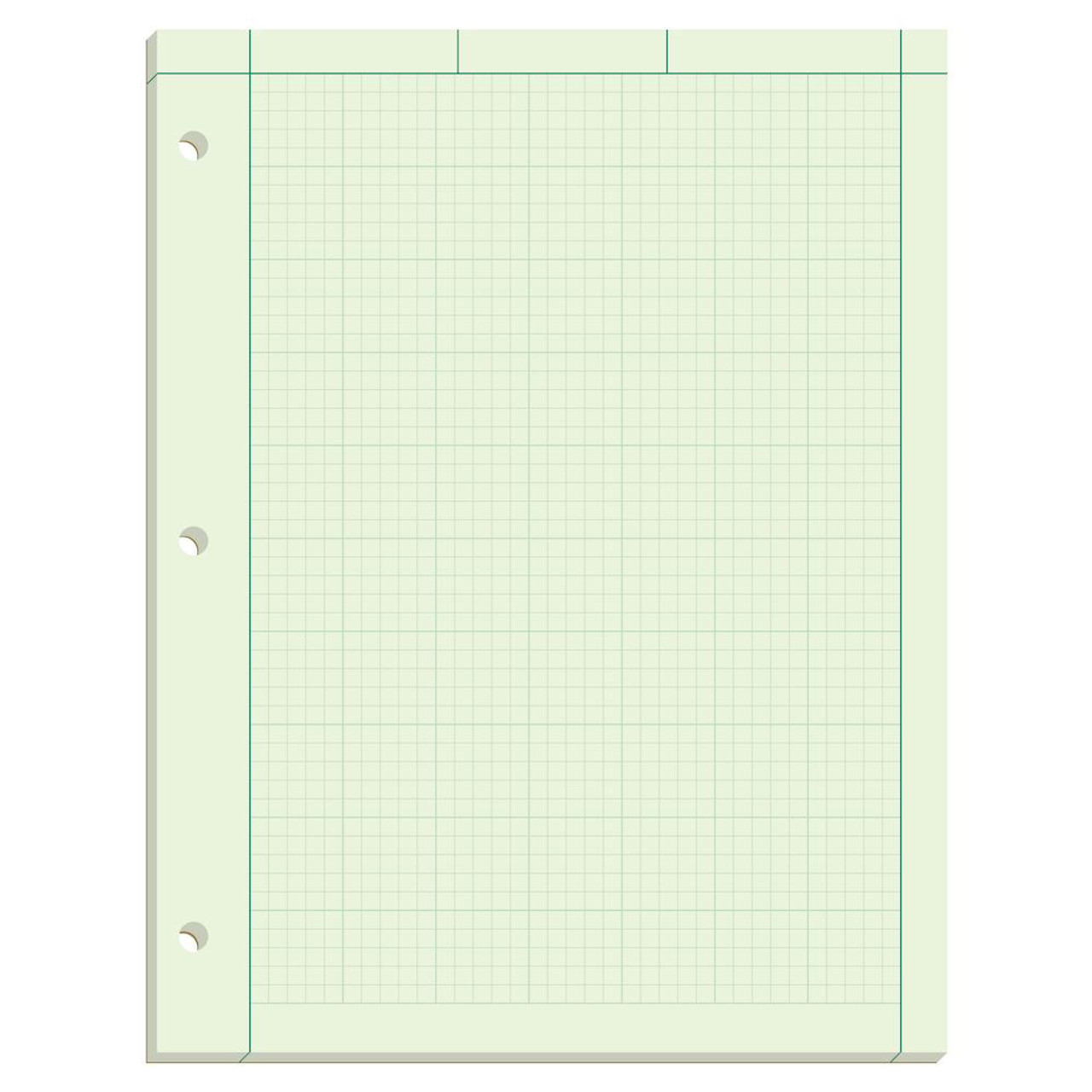 Ampad 22-142 Engineering Computation Pad, 100 Sheets, 8-1/2 x 11 ...