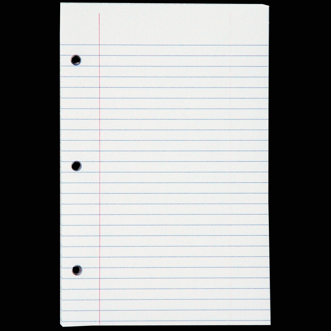 Oxford 62304 Filler Paper, 8-1/2 x 5-1/2", College Rule, 3-Hole Punched ...