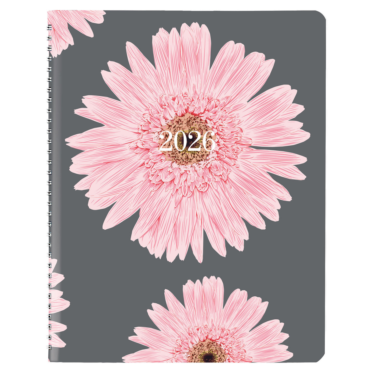 2026 Brownline CB950G.05 Pink Daisy Weekly Appointment Book