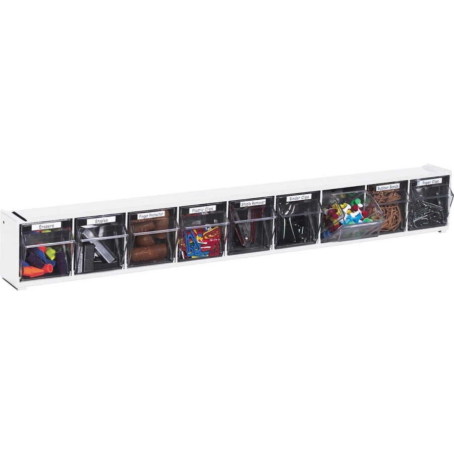 Deflecto 20903 Modular Tilt Bin Storage System | Nordisco.com