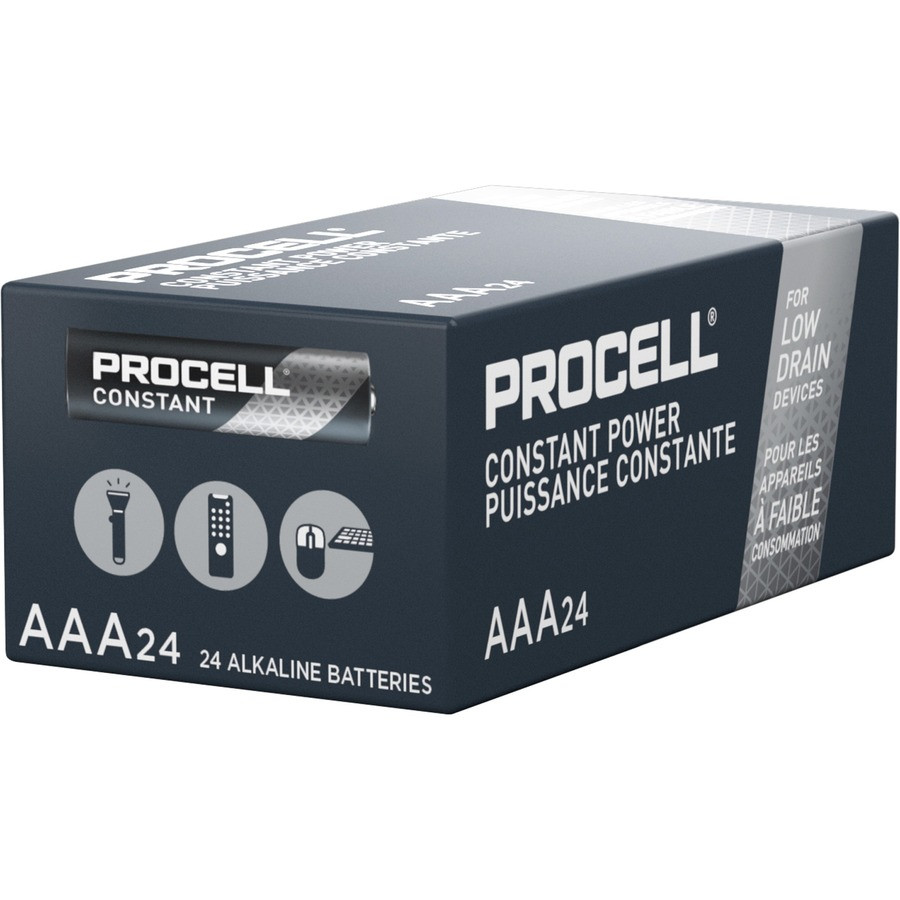 Duracell PC2400BKD Procell Alkaline AAA Battery - PC2400 | Nordisco.com
