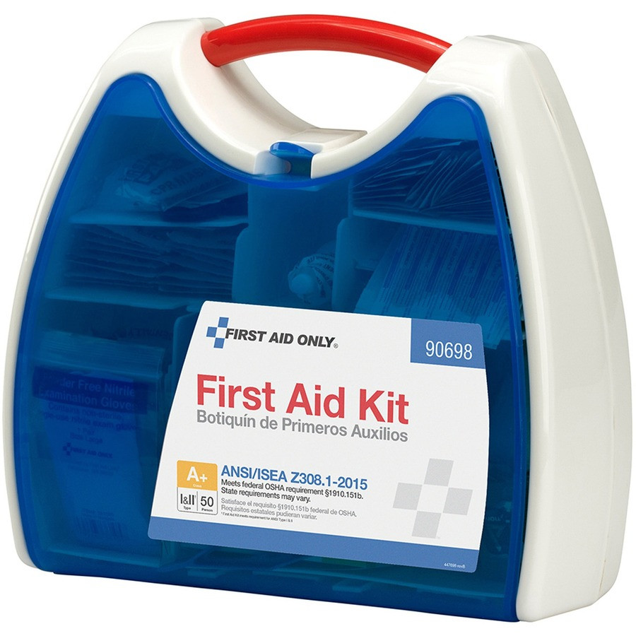 First Aid Only 90698 50-Person ReadyCare First Aid Kit - ANSI Compliant ...