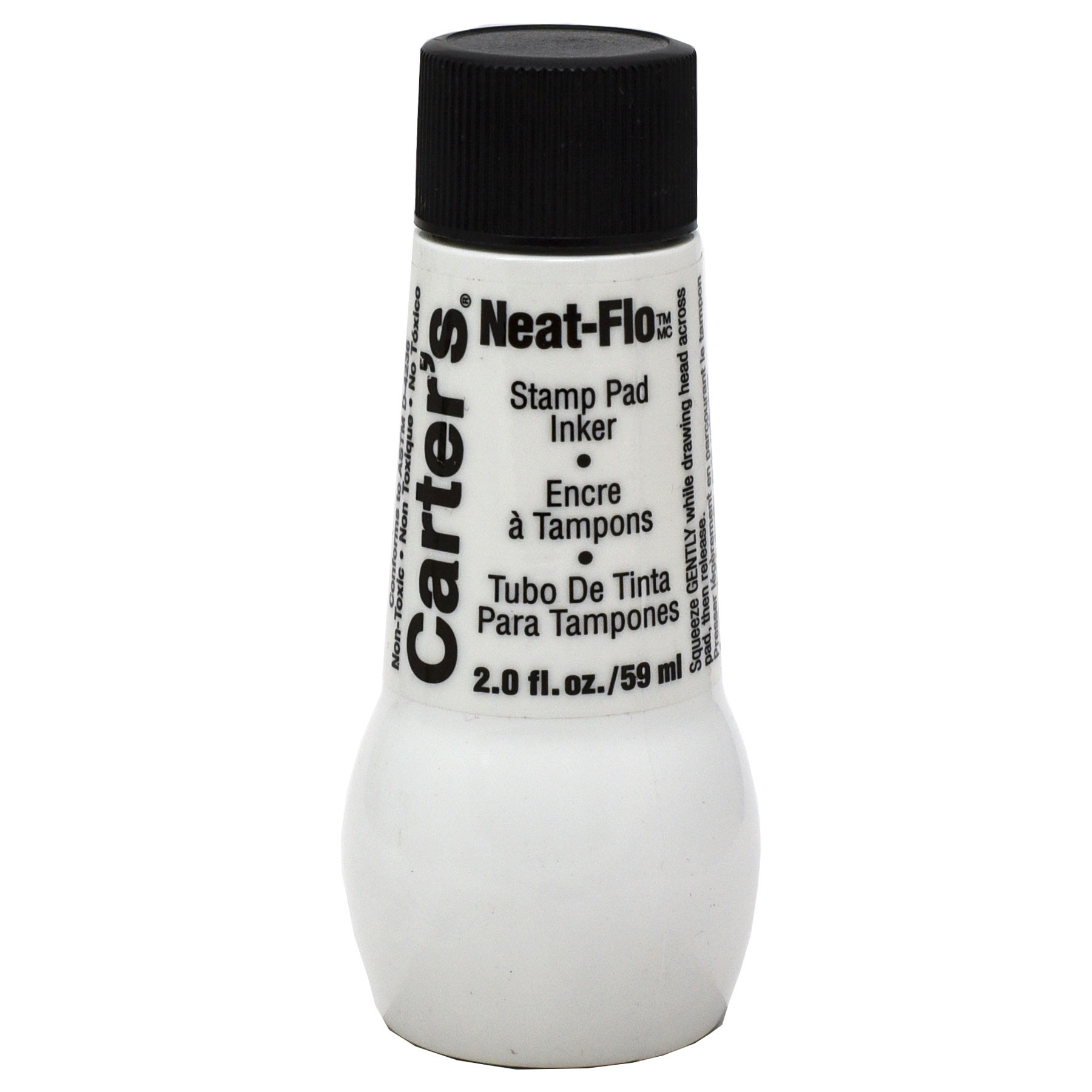 Carter's 21448 Black Neat-Flo Stamp Pad Inker | Nordisco.com