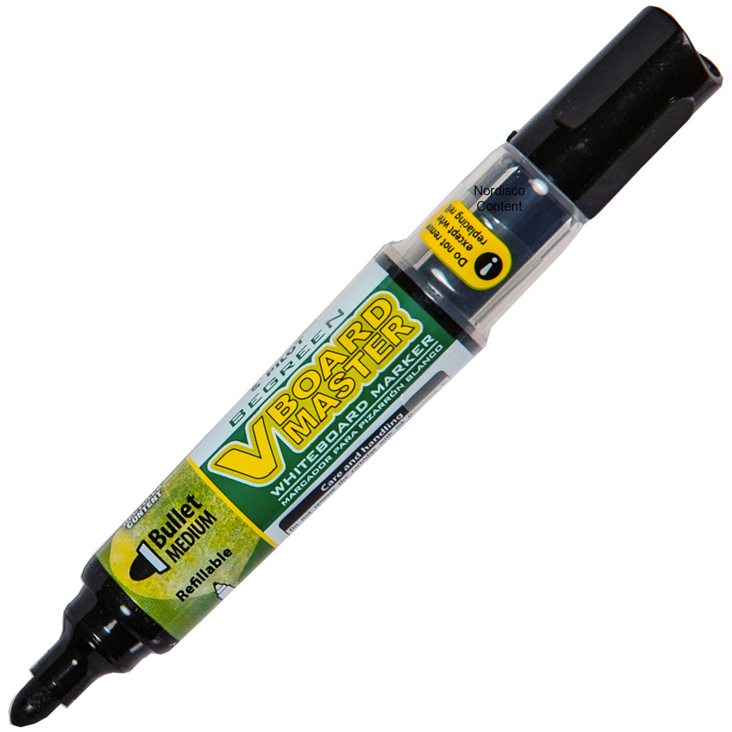 Pilot V Board Master Whiteboard Marker 43918, Black Ink, Bullet Tip ...