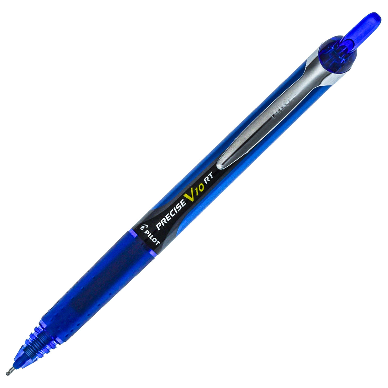 Pilot 13453 Precise V10 RT, Blue Ink, 1.0mm Bold Point Rolling Ball Pen ...