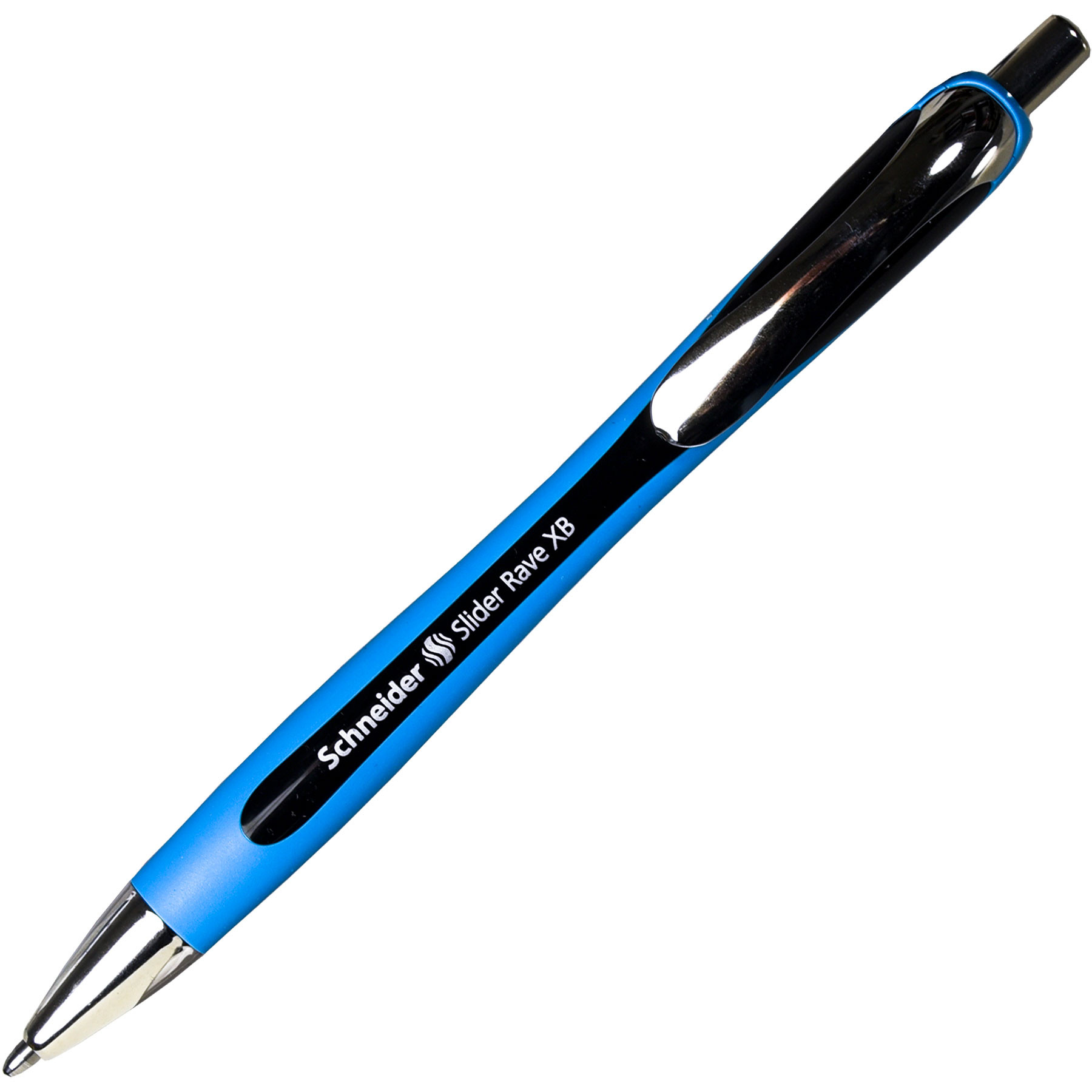 Schneider 132501 Slider Rave XB Pen, Black Ink, 1.4mm Extra Bold Point ...