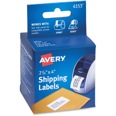 Avery 4153 Direct Thermal Roll Labels | Nordisco.com