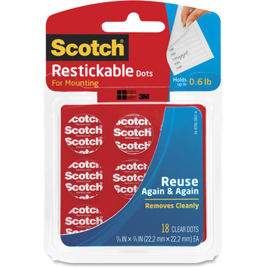 Scotch R105 Restickable Mounting Tabs | Nordisco.com