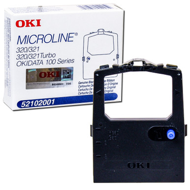 Oki 52102001 Microline Genuine Black Cartridge Ribbon | Nordisco.com