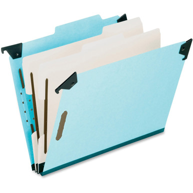 Pendaflex 59252 Blue Pressboard Hanging Classification Folder ...