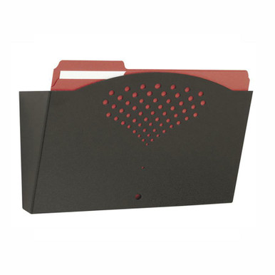 Safco 3171BL Single Steel Wall Pocket | Nordisco.com