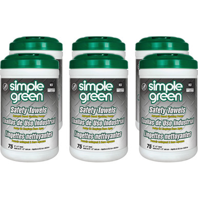 Simple Green 13351CT Multi-Purpose Cleaning Safety Towels | Nordisco.com