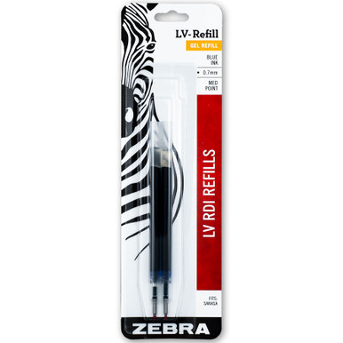 Zebra Sarasa Refill 0.7 LV-Refill 87022, Blue Gel Ink, Medium Point ...