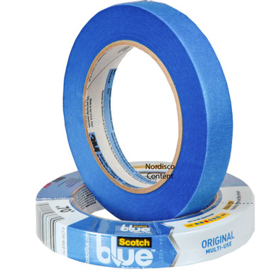 3M ScotchBlue 2090 Painters Masking Tape, Original Multi-Surface, .70 ...