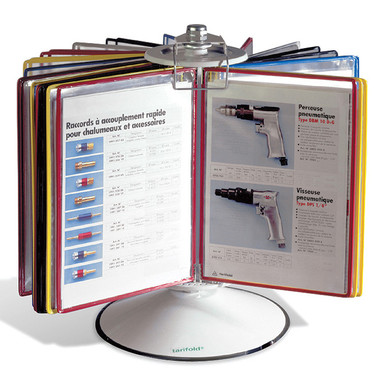 Tarifold R295 50 Pocket Rotary Reference Rack | Nordisco.com
