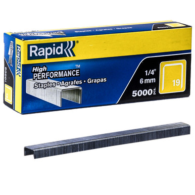 Rapid 23391100 1/4" High Performance Staples, Box of 5000 | Nordisco.com