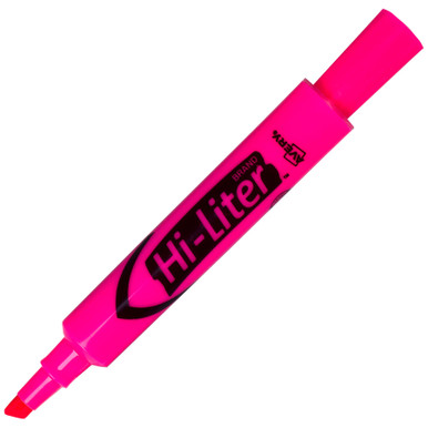 Avery Hi-Liter 24010 Fluorescent Pink, Chisel Tip | Nordisco.com
