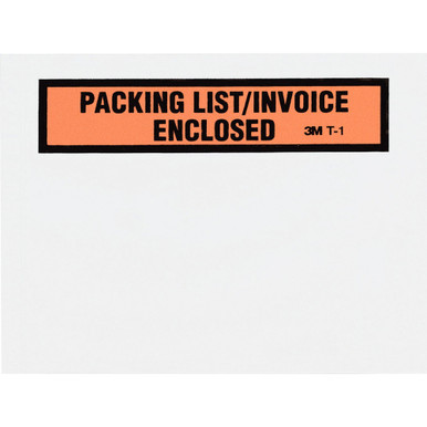 3M T1-1000 Packing List/Invoice Enclosed Envelopes | Nordisco.com