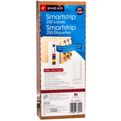 Smead 66004 SmartStrip Refills For Laser Printers, Pack of 250 ...