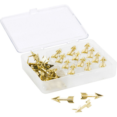 U Brands 3083U0624 Metal Arrow Push Pins | Nordisco.com