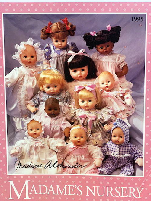 Madame Alexander 1995 Nursery Baby Doll Collection Color Catalog ...