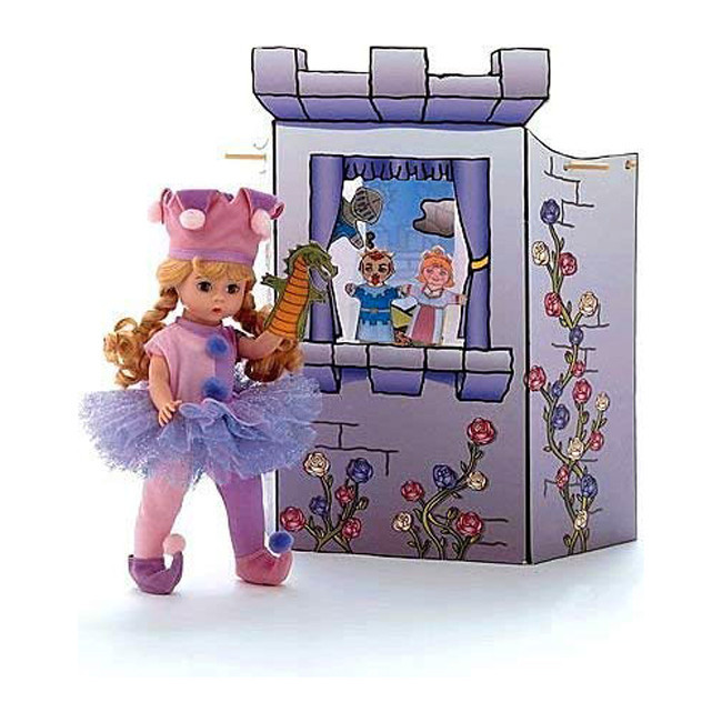 Madame Alexander Wendy's Puppet Show 8" Doll and Puppet Theater Set ...
