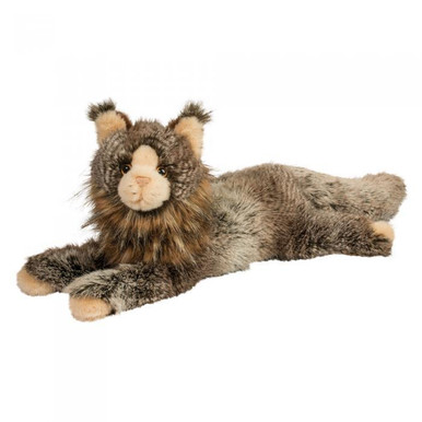 Douglas Oscar Stuffed DLux Maine Coon Cat - Beach House Gift Boutique