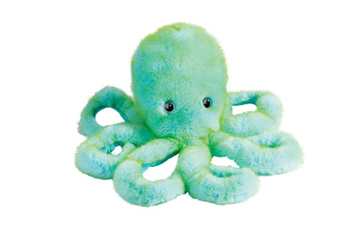Douglas Octavia Stuffed Two-Tone Green Soft Octopus - Beach House Gift ...