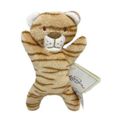 Baby Angel Dear Plush Tiger Rattle Toy - Beach House Gift Boutique