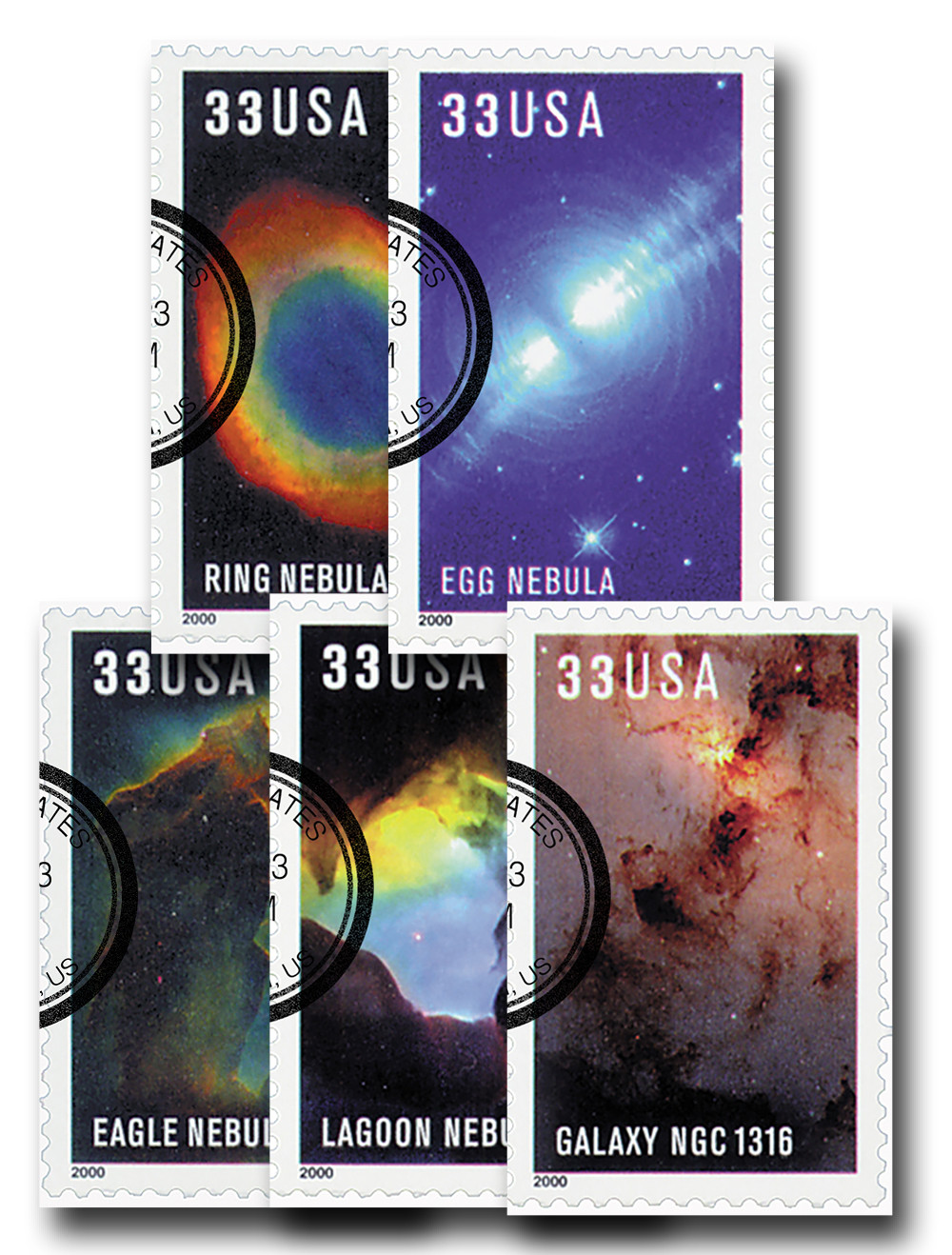 Edwin Powell Hubble Postage Stamp