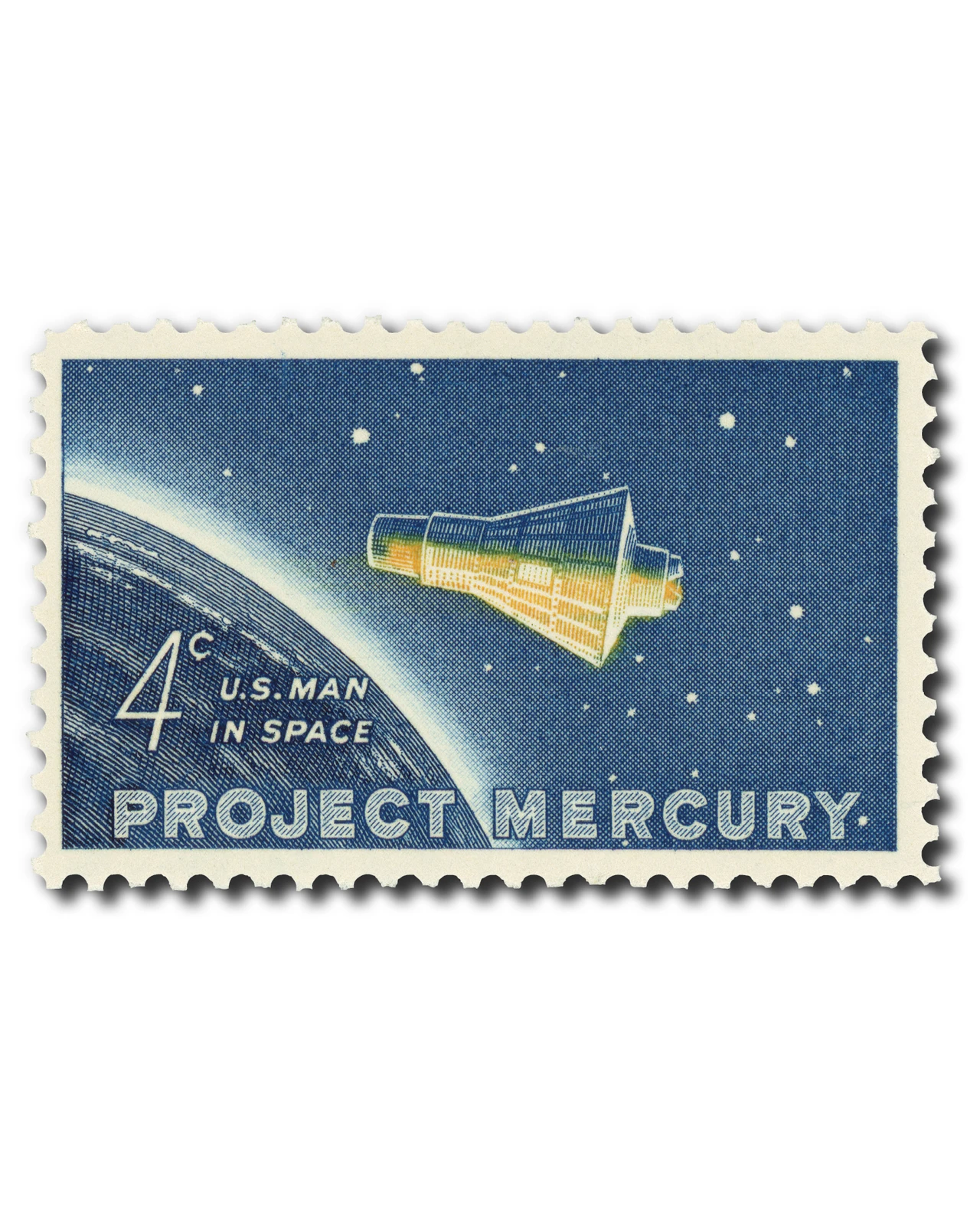 1193 - 1962 4c Project Mercury - Mystic Stamp Company
