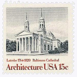1779-82 - 1979 15c American Architecture - Mystic Stamp Company