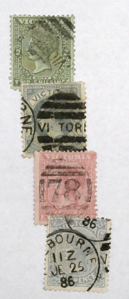 151-54 - 1884-86 Victoria - Mystic Stamp Company