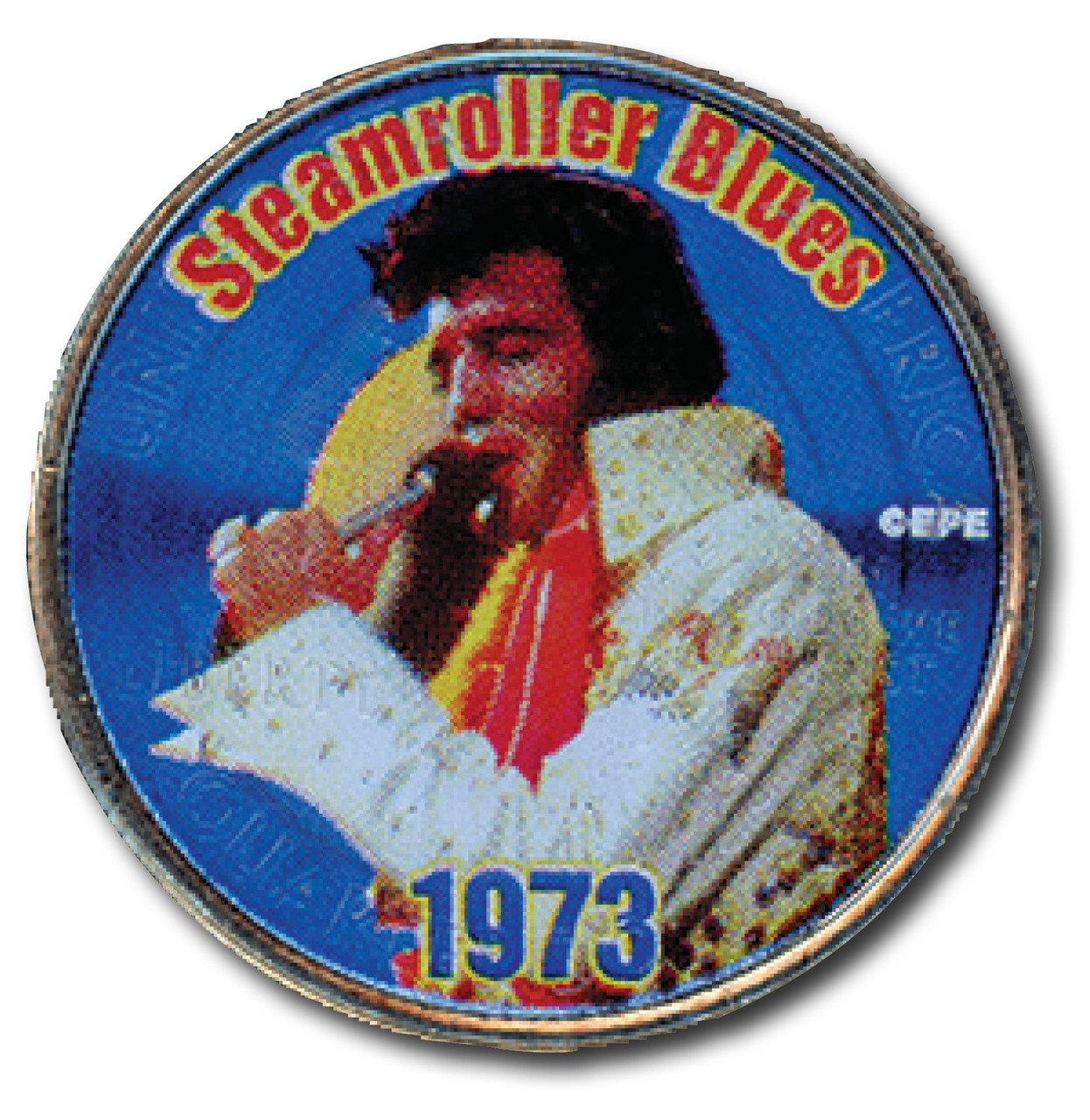 EPQ49 - Elvis Presley "Steamroller Blues" US Quarter Commemorative Coin ...