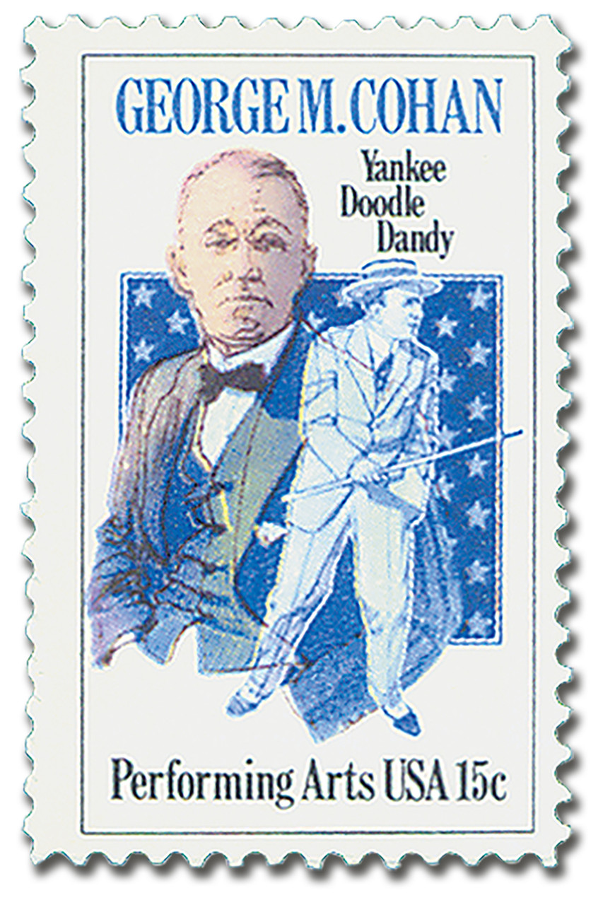 1756 - 1978 15c Performing Arts: George M. Cohan - Mystic Stamp Company
