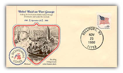 93125 - 1980 Rebels Raid Fort George - Mystic Stamp Company