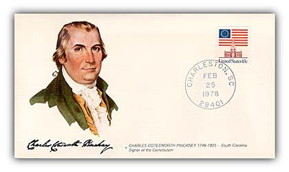 96207 - 1977 Charles C Pinckney - Mystic Stamp Company