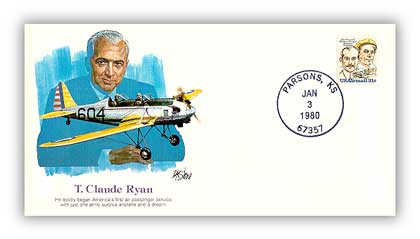 113267 - 1980 POF T Claude Ryan - Mystic Stamp Company