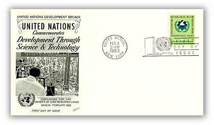 8A114 - 1963 5c Science and Technology - Mystic Stamp Company