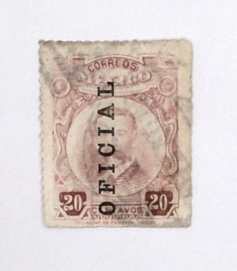 O117 - 1918 Mexico - Mystic Stamp Company