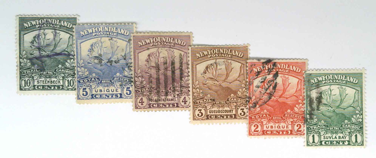 115//22 - 1919 Newfoundland - Mystic Stamp Company