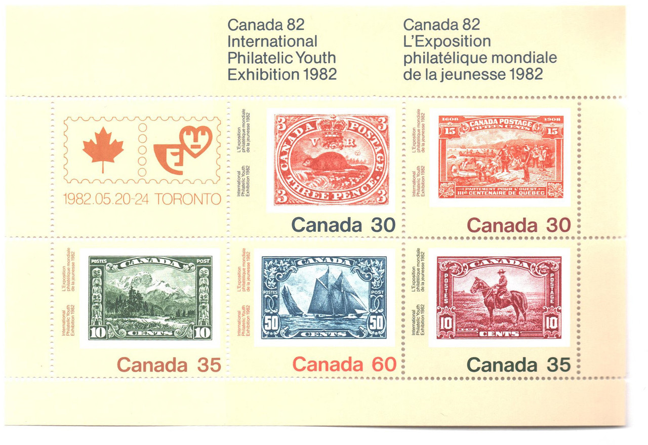 913a - 1982 Canada - Mystic Stamp Company