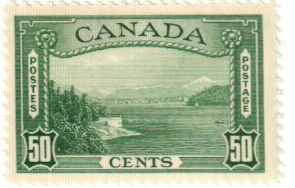 244 - 1938 Canada - Mystic Stamp Company